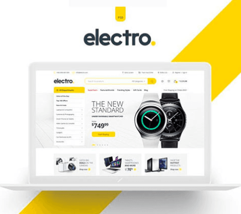 Electro Electronics Store WooCommerce Theme - Mestres da Web